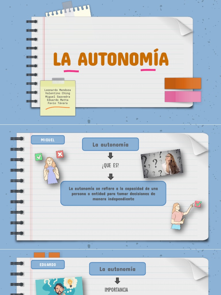 La Autonomia | PDF