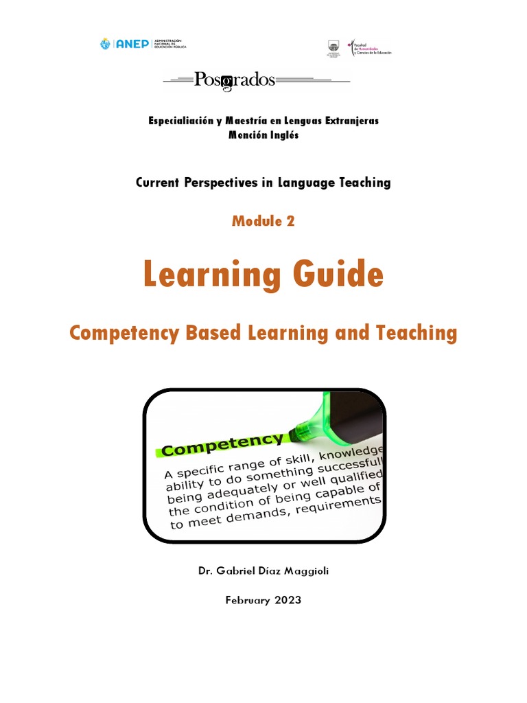 CPLT - Module 2 Learning Guide | PDF | Curriculum | Learning