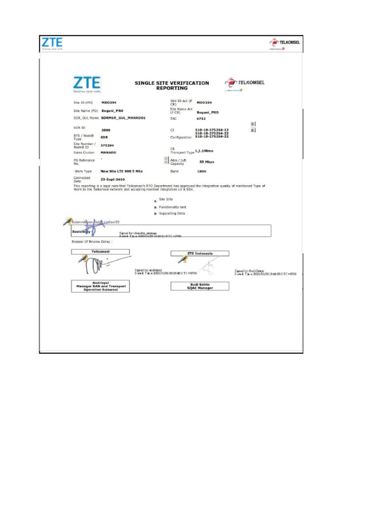 2008 4GGSM 4G#RO MDO294 0164 - eSQAC - DT - Report | PDF | Computer Science | Electronics
