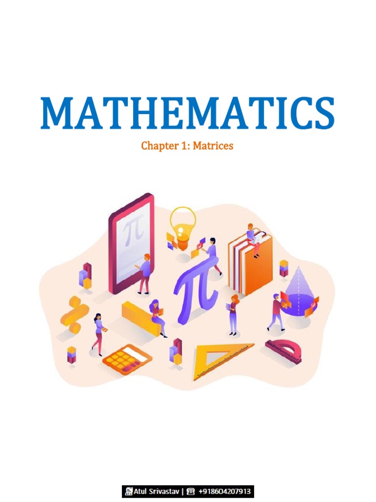 Matrices | PDF | Matrix (Mathematics) | Mathematical Concepts