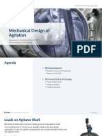 Agitator Design | PDF | Torque | Mechanical Engineering