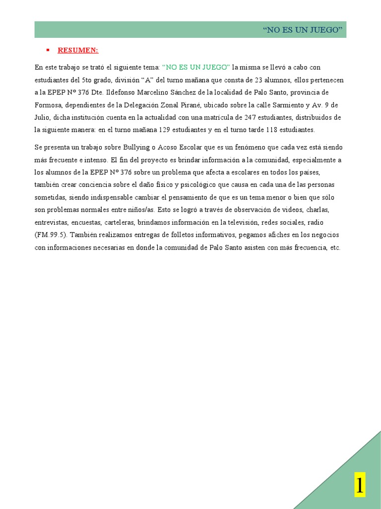 Feria de Ciencias 2022 Parte 2 ZONAL 2 | PDF | Violencia | Abuso infantil Feria de Ciencias 2022 Parte 2 ZONAL 2 | PDF | Violencia | Abuso infantil