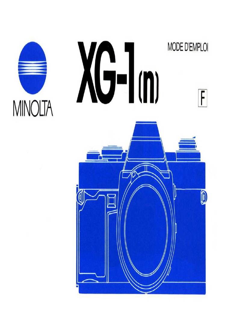 Minolta_XG1 | PDF