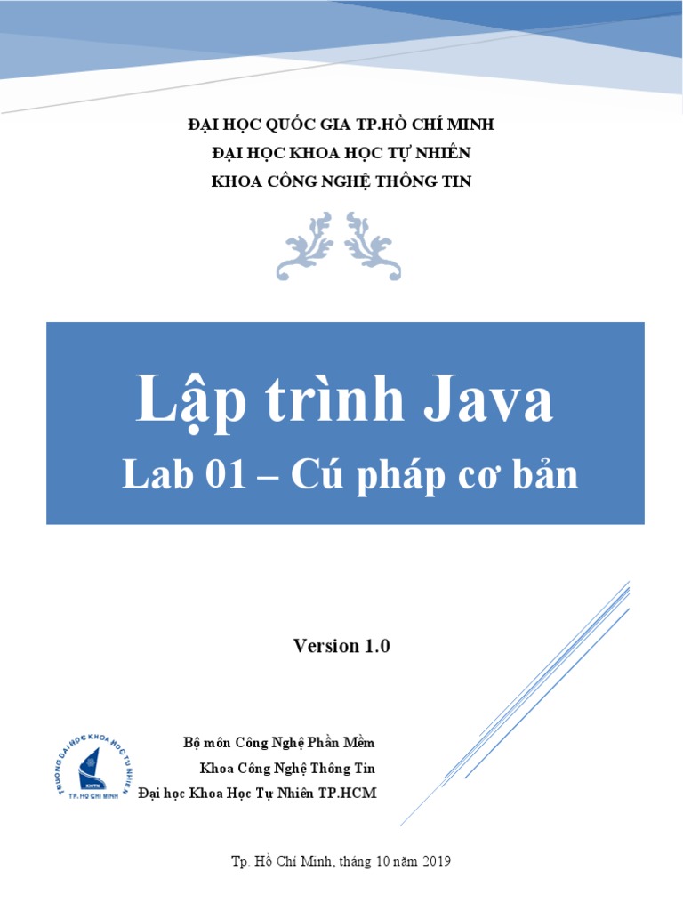 Java Lab01 | PDF