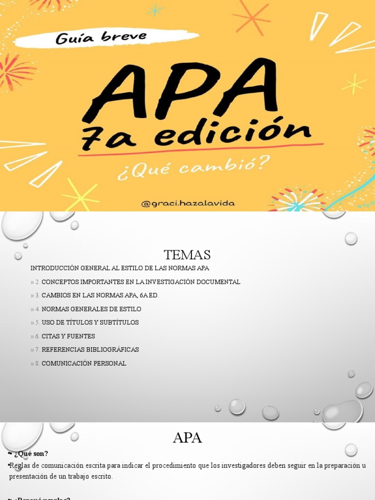 APA+7ma.+edición Pt. 1 (1) | PDF | Citación | Escritura