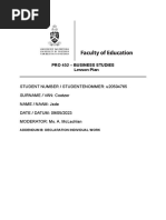 EMS Lesson Plan Grade 7 Term 3 | PDF | Learning | Teachers