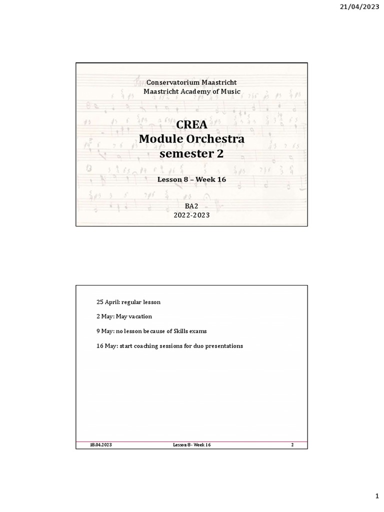 Lesson 8 | PDF | Harmony | Music Theory