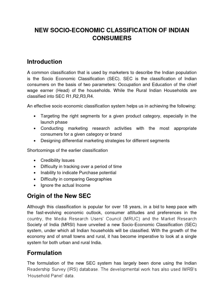 New Sec System | PDF | Economies | Science