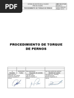 Procedimiento de Torque en Estructuras Metalicas | PDF | Tornillo ...