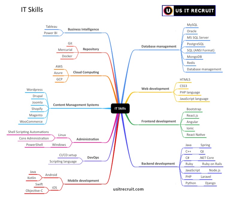 IT Skills | PDF | My Sql | Software Development