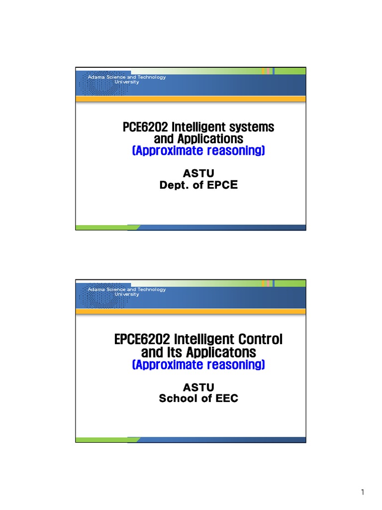 Lecture05 (Approximate Reasoning) | PDF | Fuzzy Logic | Truth