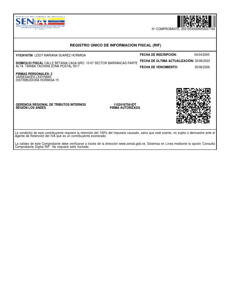 Rif Actualizado | PDF