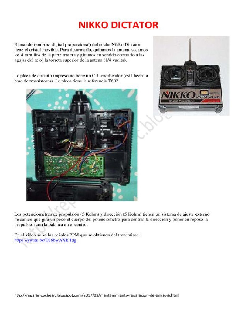 Nikko Dictator - Electronics, Diagrams, Signals, H | PDF