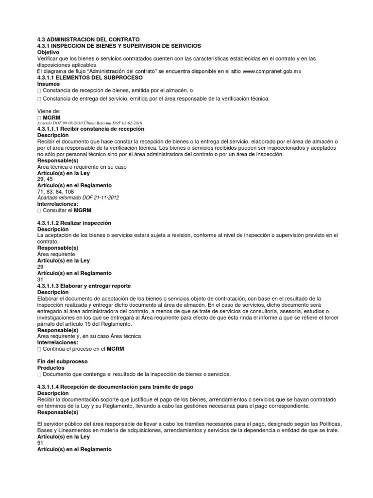 MANUAL DE ADQUISICIONES Recepción de Servicios | PDF MANUAL DE ADQUISICIONES Recepción de Servicios | PDF