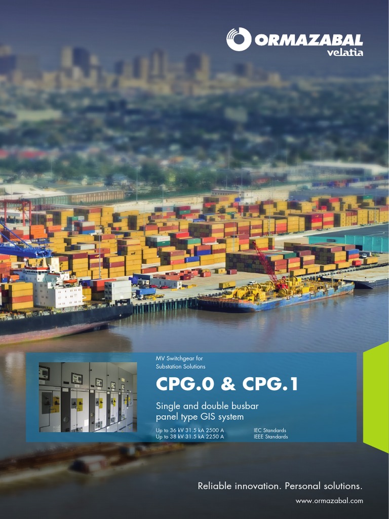 GIS Ormazabal | PDF | Electrical Substation | Switch