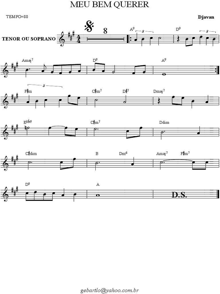 Meu Bem Querer | PDF