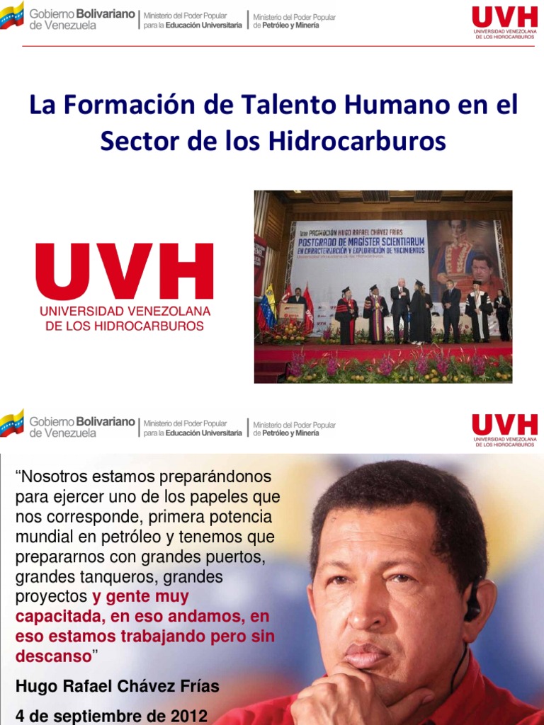 Presentación UVH | Descargar gratis PDF | Minería | Venezuela