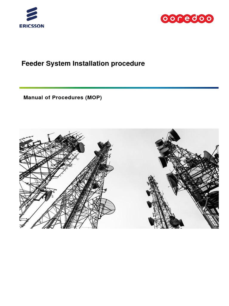 Feeder System Installation Procedure - MOP | PDF | Electrical Connector ...