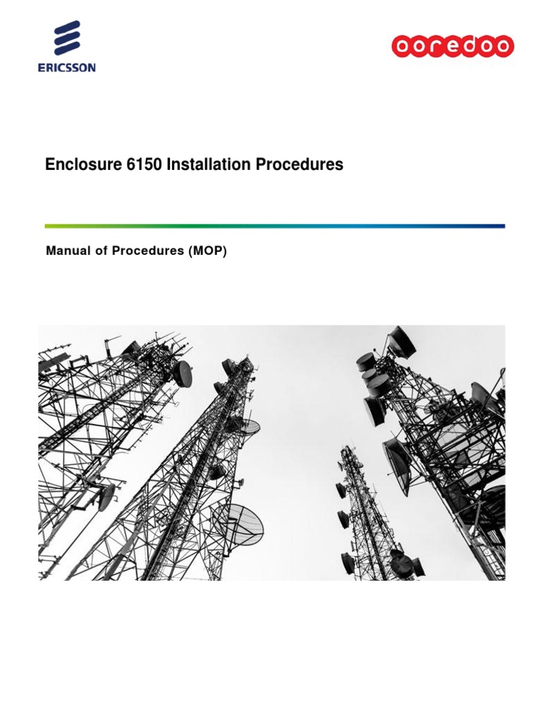 Enclosure 6150 Installation Procedures - MOP | PDF | Electricity ...