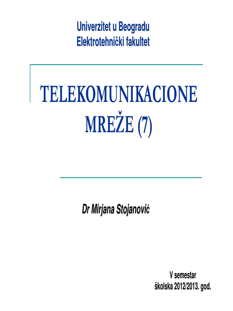 TK Mreze 7 | PDF