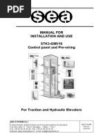 OTIS LFT Layout Drawing | PDF | Elevator | Door