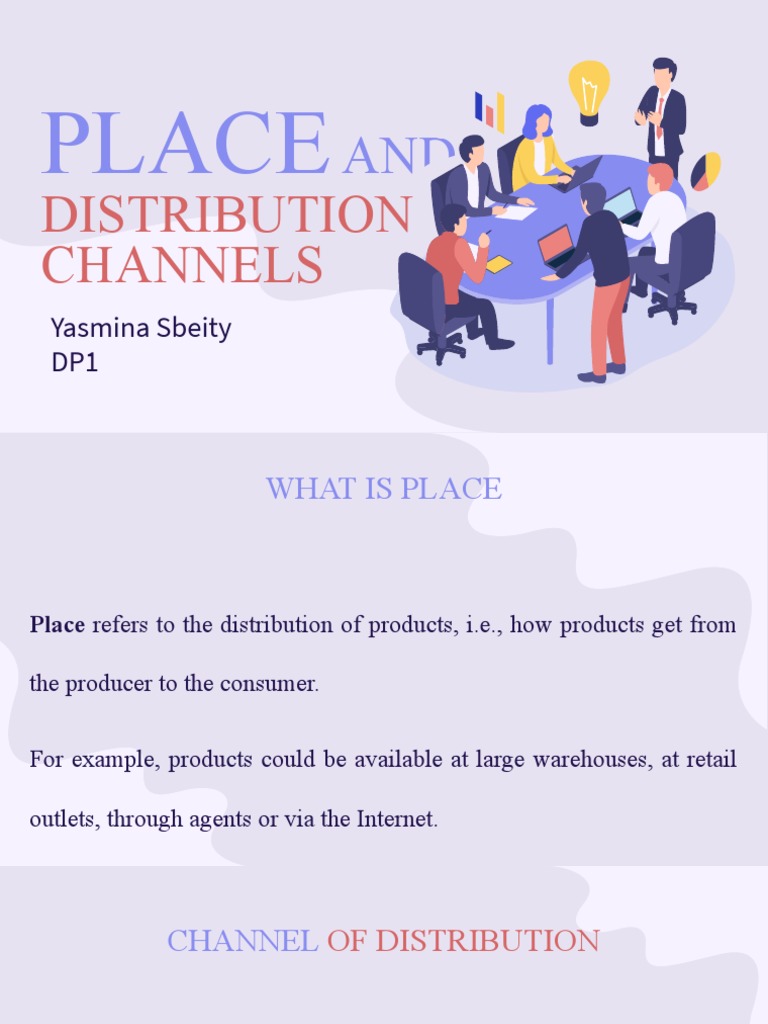 Place and Distribution | PDF | Retail | Private Sector