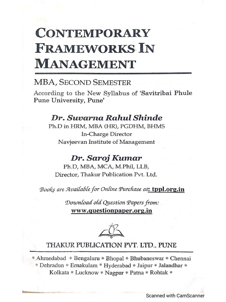 CFM 2 Sem Unit 1 | PDF