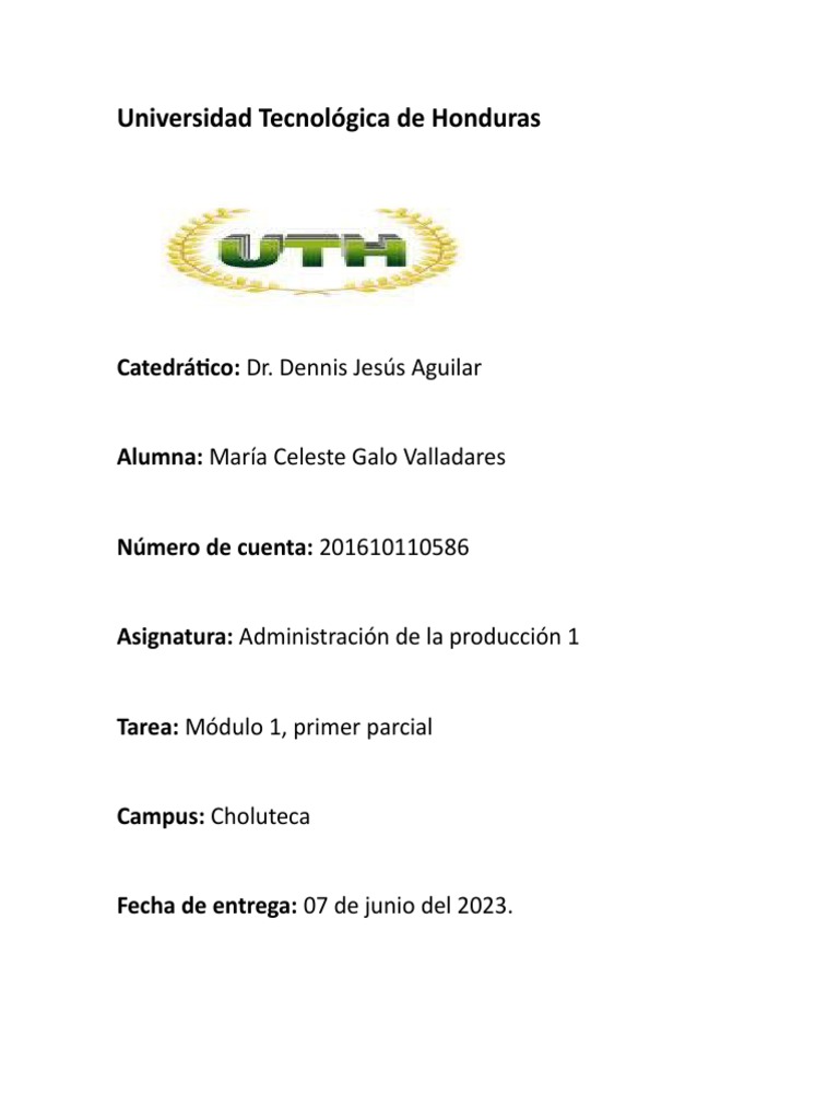 Tarea Módulo 1. Admin | PDF | Economias