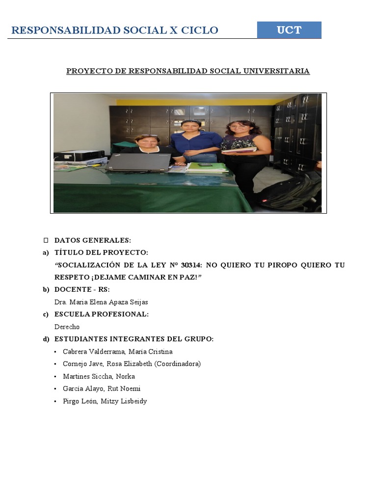 Modelo de Foda | PDF | Análisis FODA | Acoso sexual