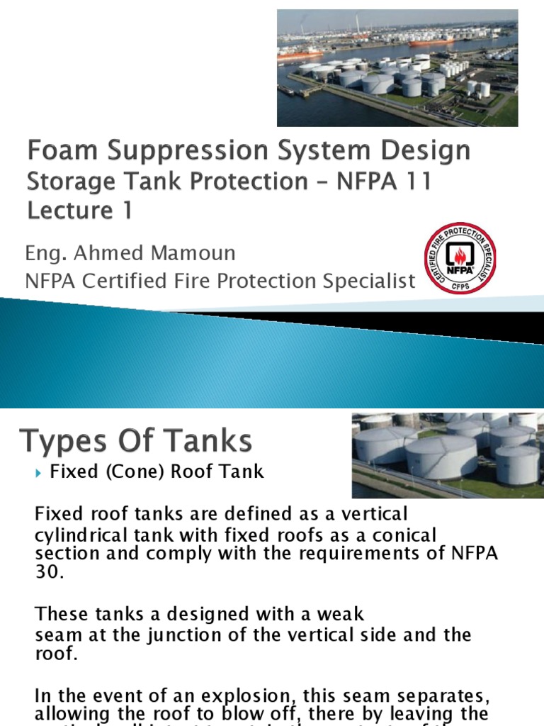 Fixed Cone Roof Tank Overview | PDF | Oil | Fuels