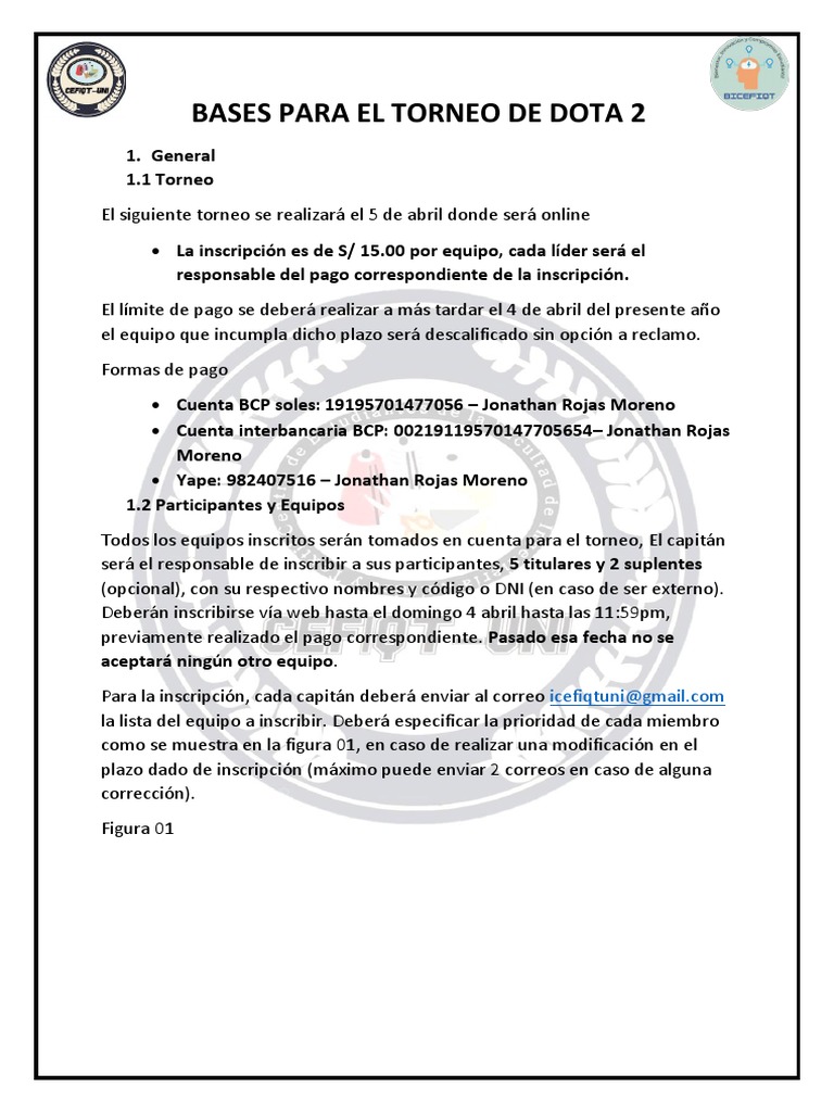 Bases de Dota 2 2021-Cefiqt | PDF
