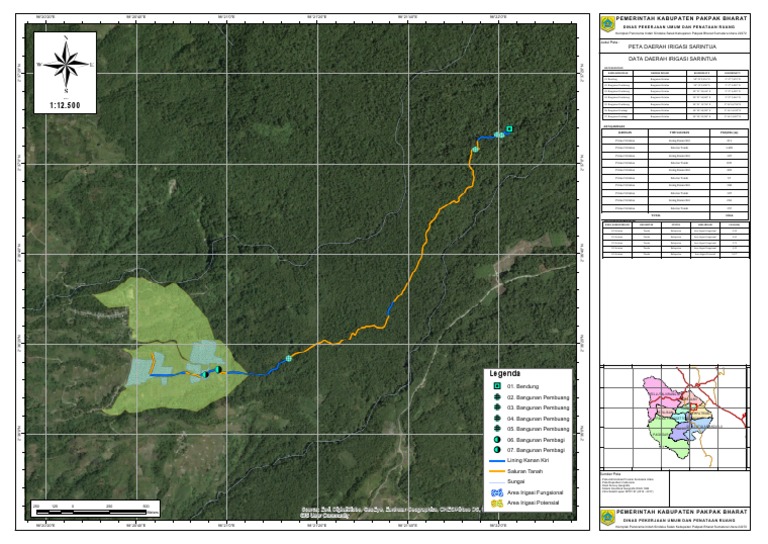 PETA GEOSPASIAL DI Sirintua | PDF