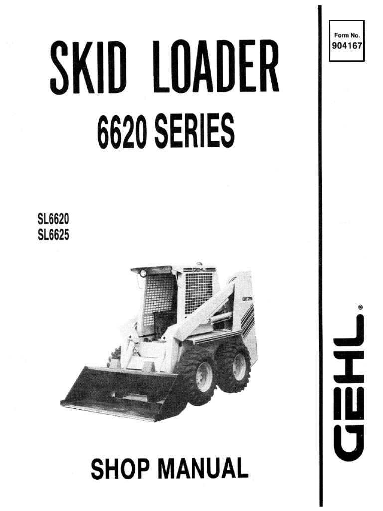 Gehl 6625 Service Manual | PDF