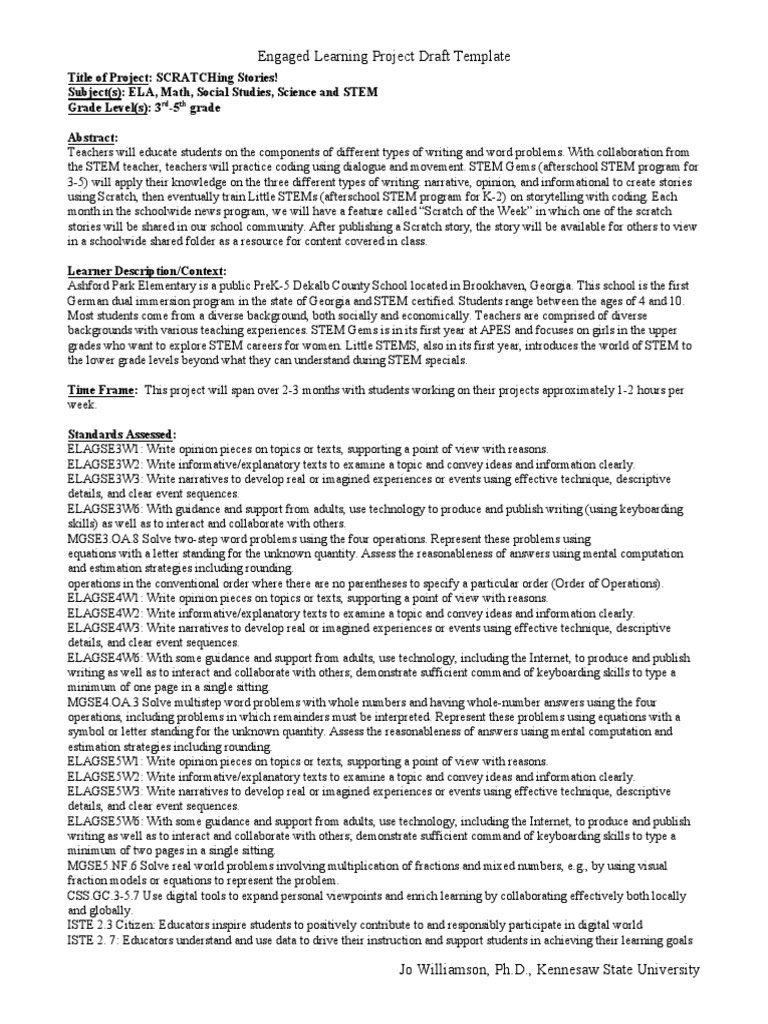 Itec 7400 El Final | PDF | Teachers | Science, Technology, Engineering ...