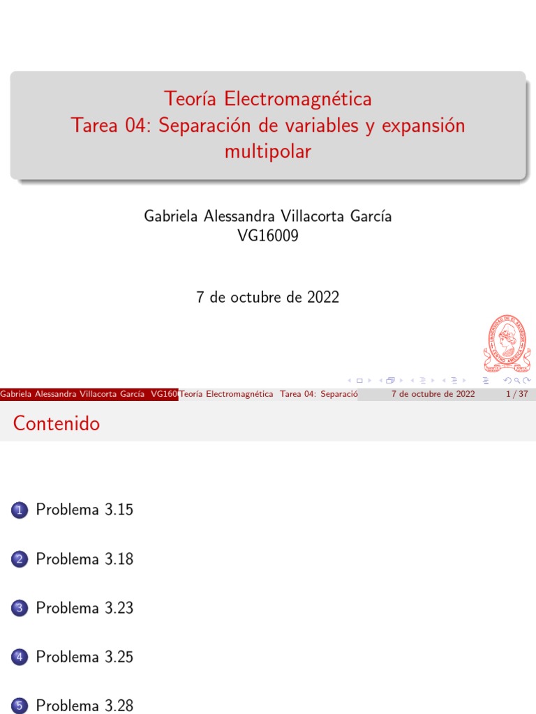 Ejercicios Resueltos Del Libro de Griffiths "Introduction To ...
