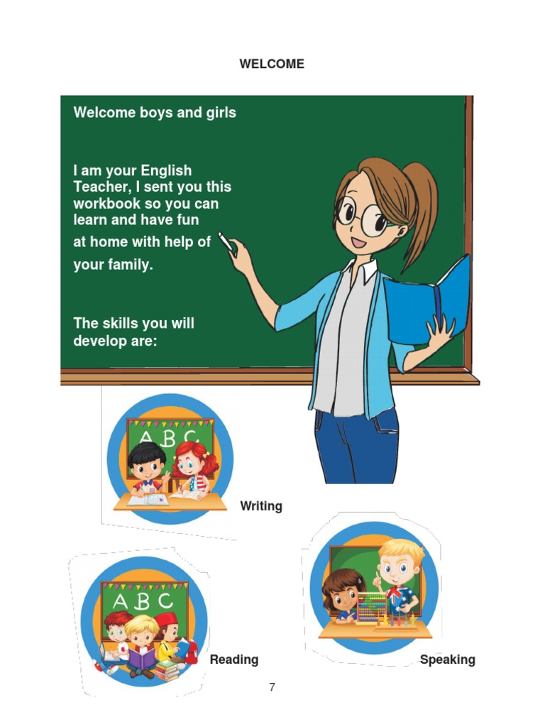 CUADERNILLO 4TO GRADO English Egb | PDF