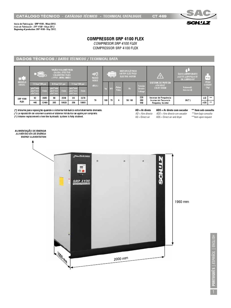 SRP 4100 Ads Flex (Acoplamento) | PDF | Máquinas | Bens manufaturados
