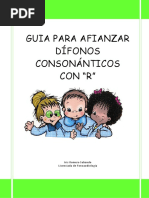 Cuadernillo - Fonema R | PDF | Fonética | Fonología