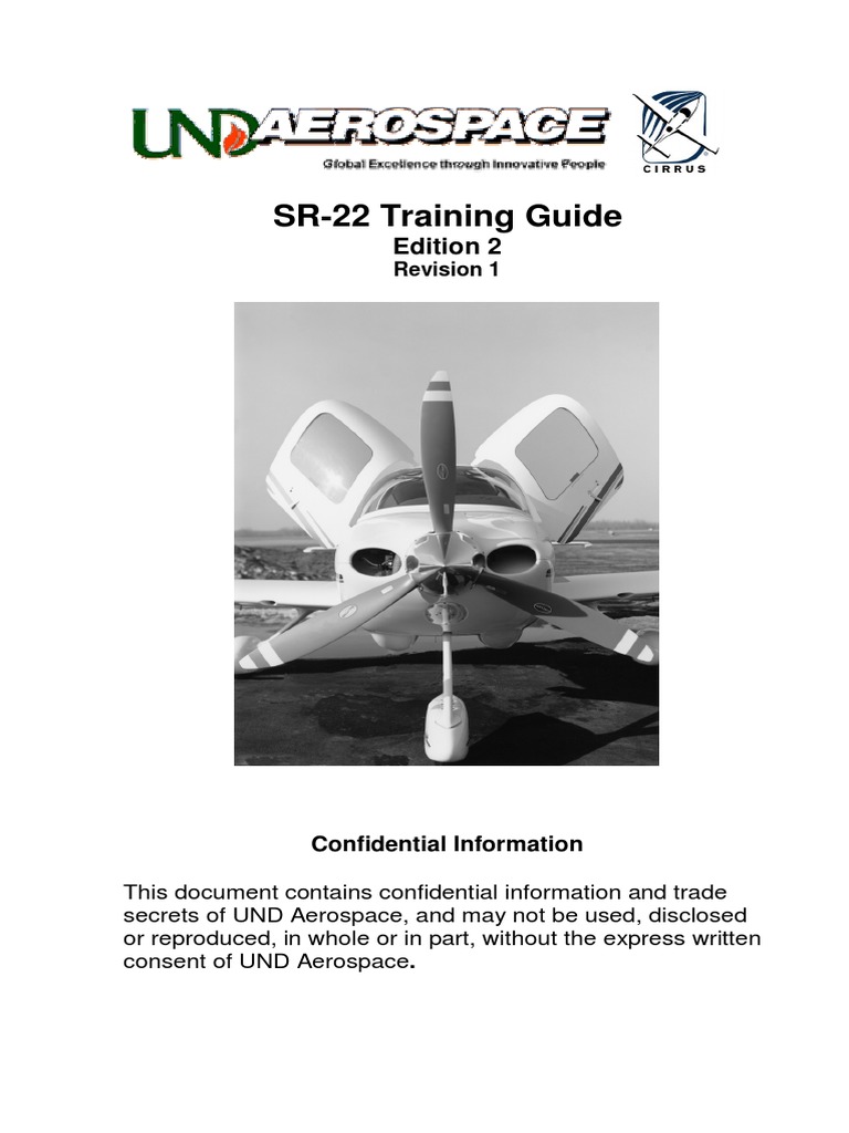 SR-22 Transition Training Manual | PDF | Transponder (Aeronautics ...