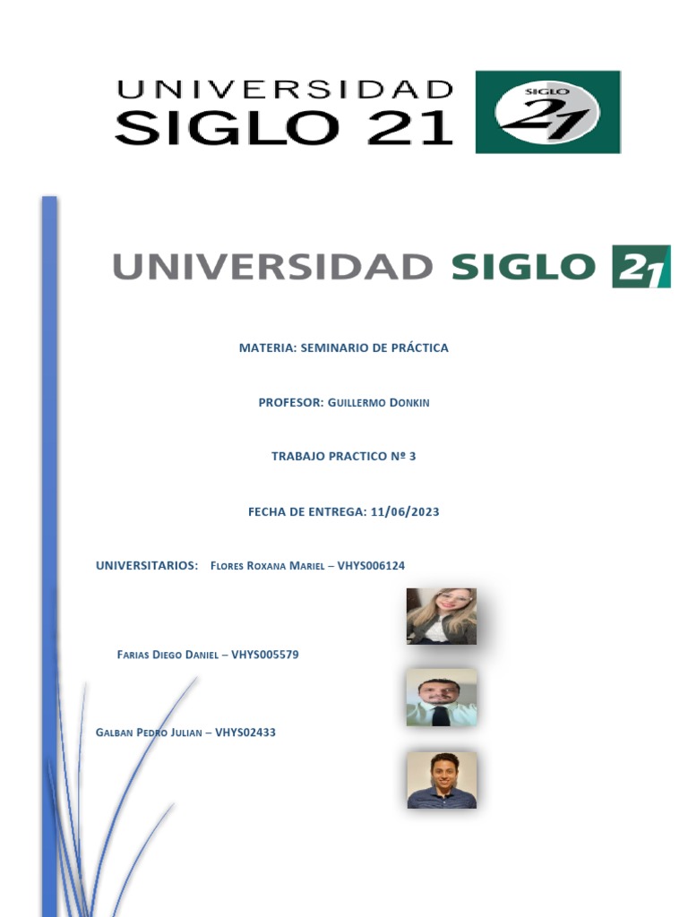 Tp 3 Seminario De Practica Pdf Factores Humanos Y Ergonomía
