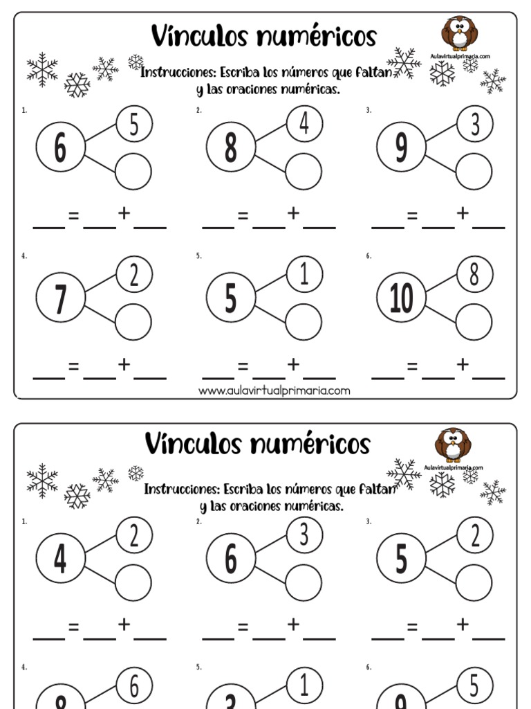 Hojas de Trabajo de Enlaces Numéricos PDF | PDF | Ajedrez