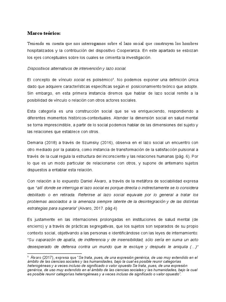 Lazo Social | PDF | Experiencia | Salud mental