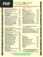 AMT and PMT Definitions in Hospitality | PDF | Sauce | Chutney