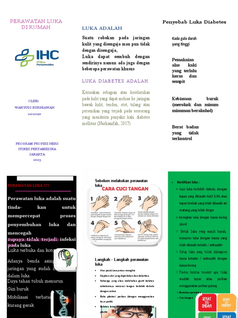Perawatan Luka Diabetes di Rumah | PDF
