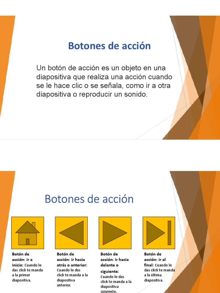 Botones de Acción | PDF