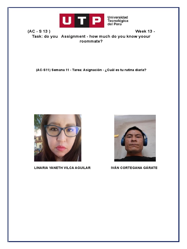 Semana 11 Tarea | PDF