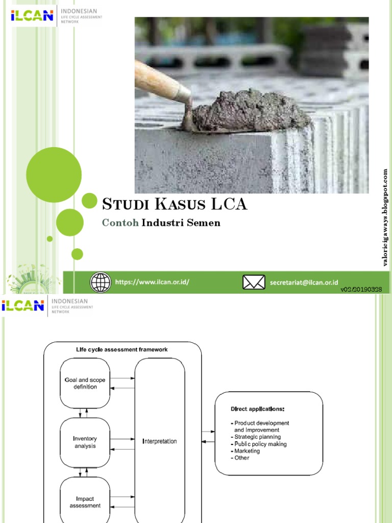 Contoh Pemanfaatan LCA Di Industri Semen v01 | PDF