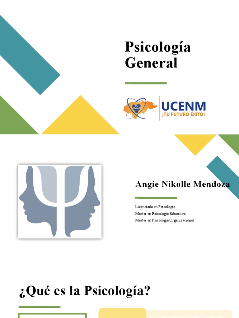 Psicología General | PDF | Sicología | Mente