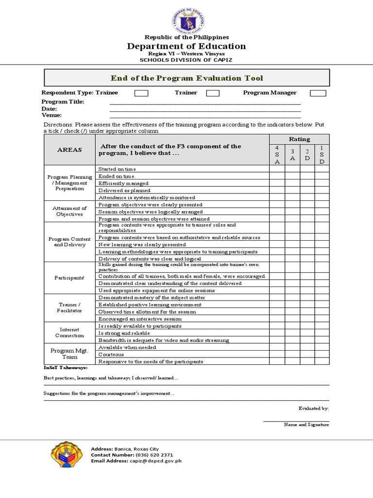 Qatame Tool Inset 2022 | Download Free PDF | Learning | Program Evaluation
