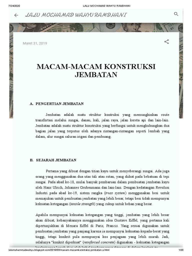 Macam Jembatan | PDF